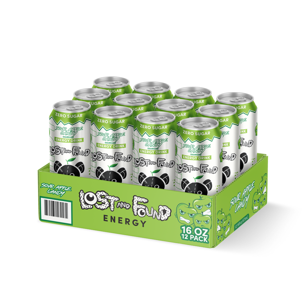 Sour Apple Candy (Case of 12 Cans)